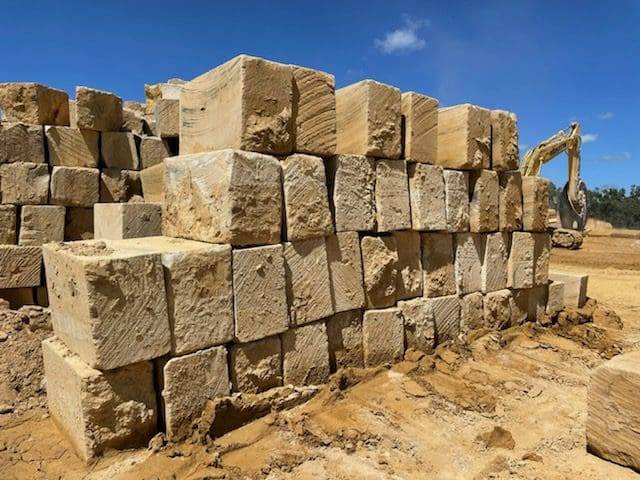A Grade 6 Sawn Side Sandstone Blocks Brisbane, Sunshine & Gold Coast ...
